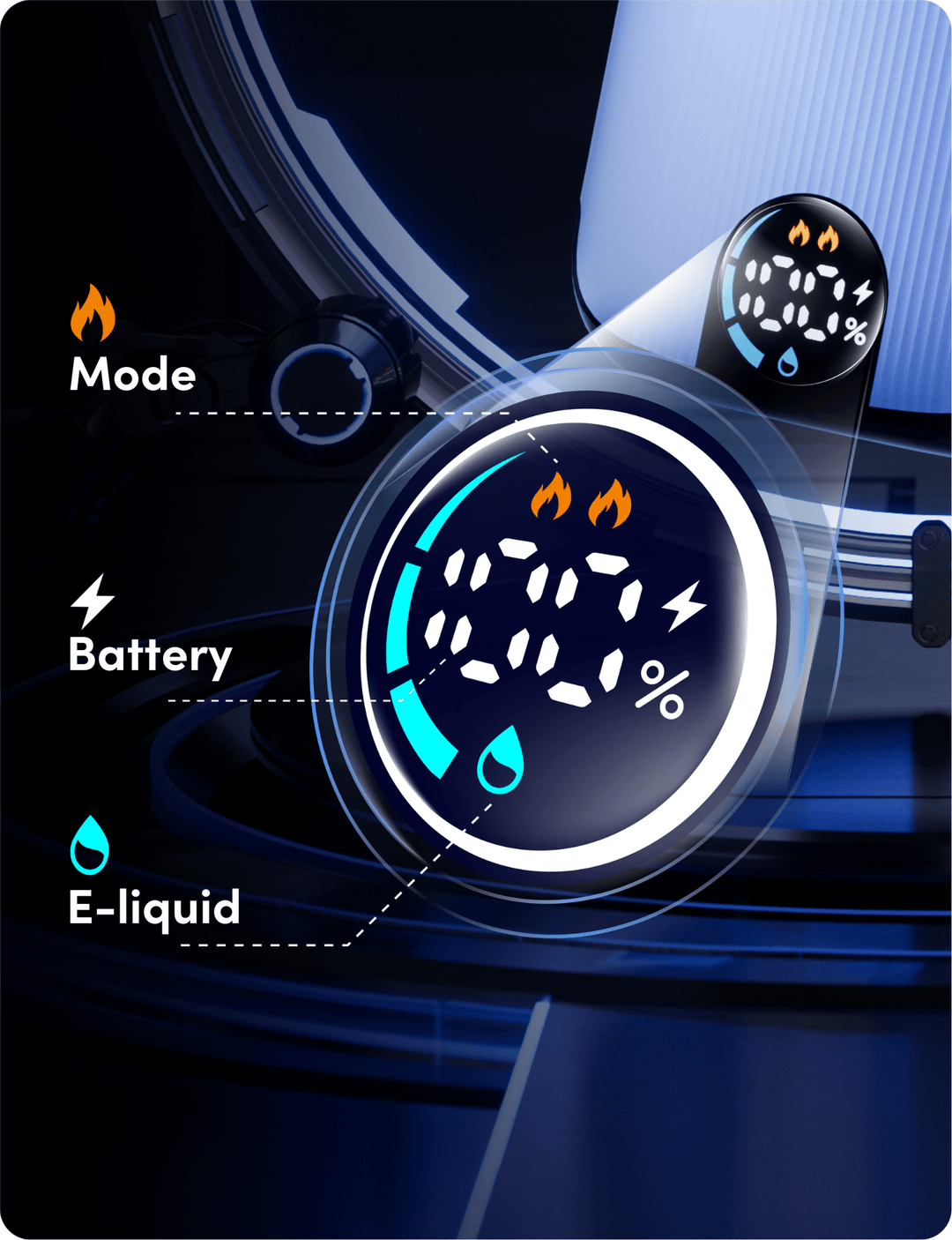 WAKA soPro DM8000i Icy Coconut Water - WAKA Vape Canada Official