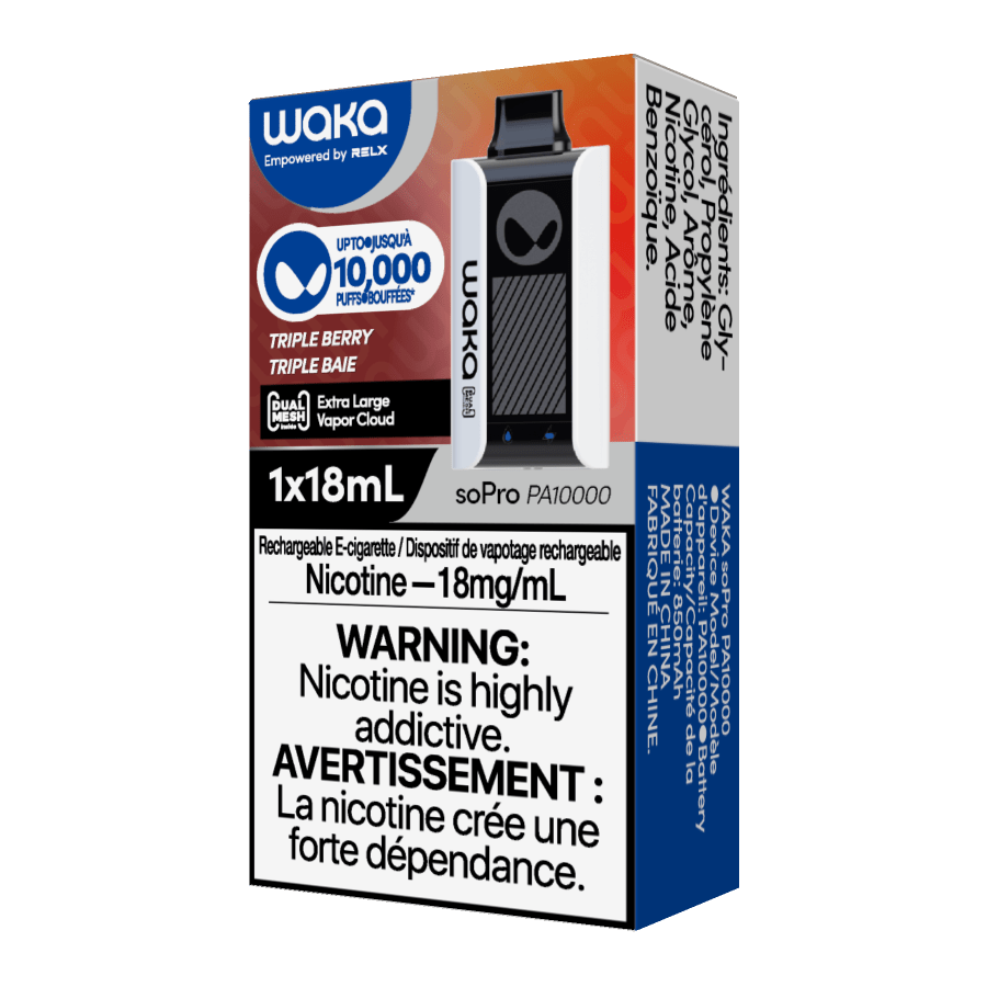 WAKA Sopro PA10000 Disposable Vape | Official WAKA Canada Store
